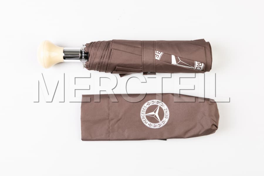 300SL Folding Umbrella Brown Genuine Mercedes-Benz Collection B66041533