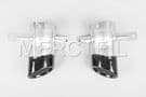 A35 CLA35 GLA35 GLB35 AMG Black Exhaust Tailpipes Genuine Mercedes-AMG ...