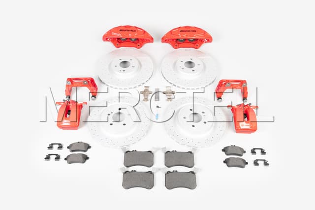 AMG 45AMG 55 Brake Pads Set for Rear Axle Genuine Mercedes-AMG A0004206704