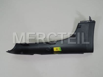 Buy the spare part BMW 51117360744 black band of spoiler front right
