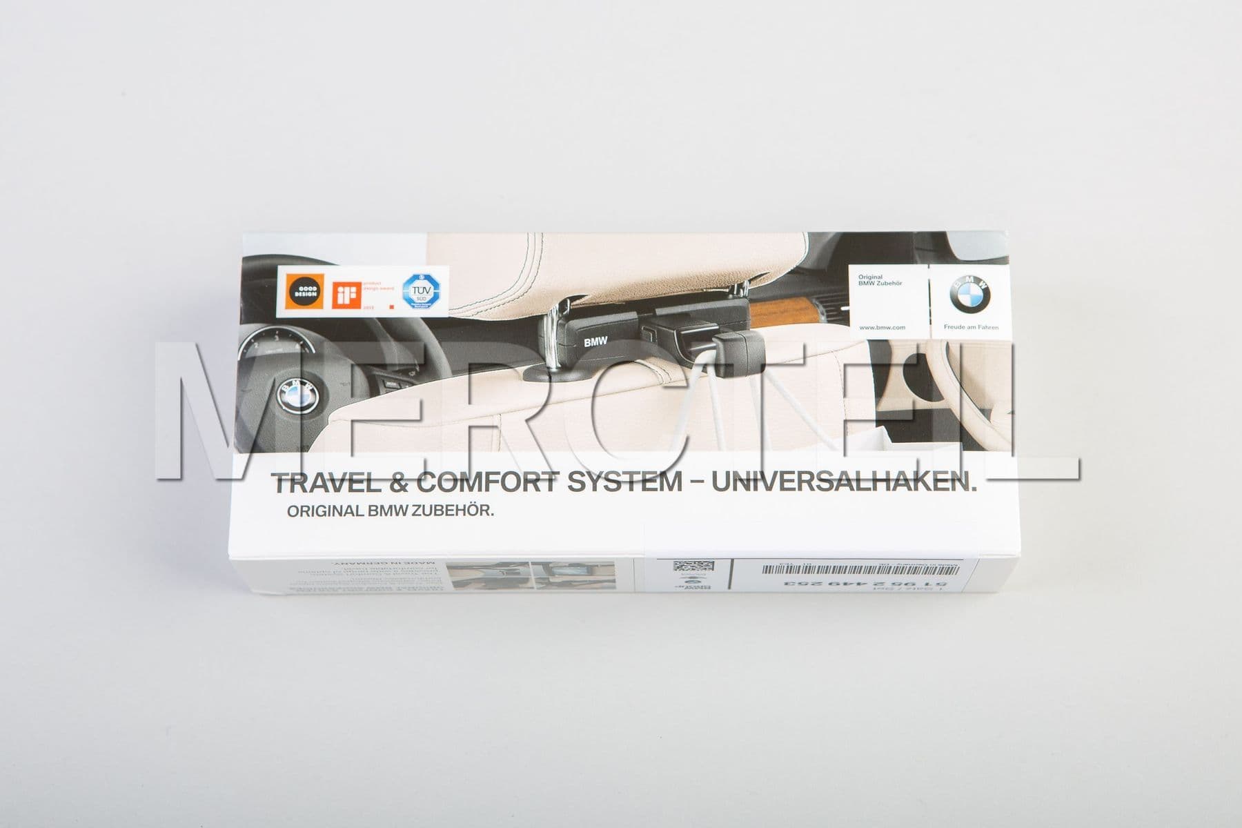 Buy the spare part BMW 51952449253 universal hook black