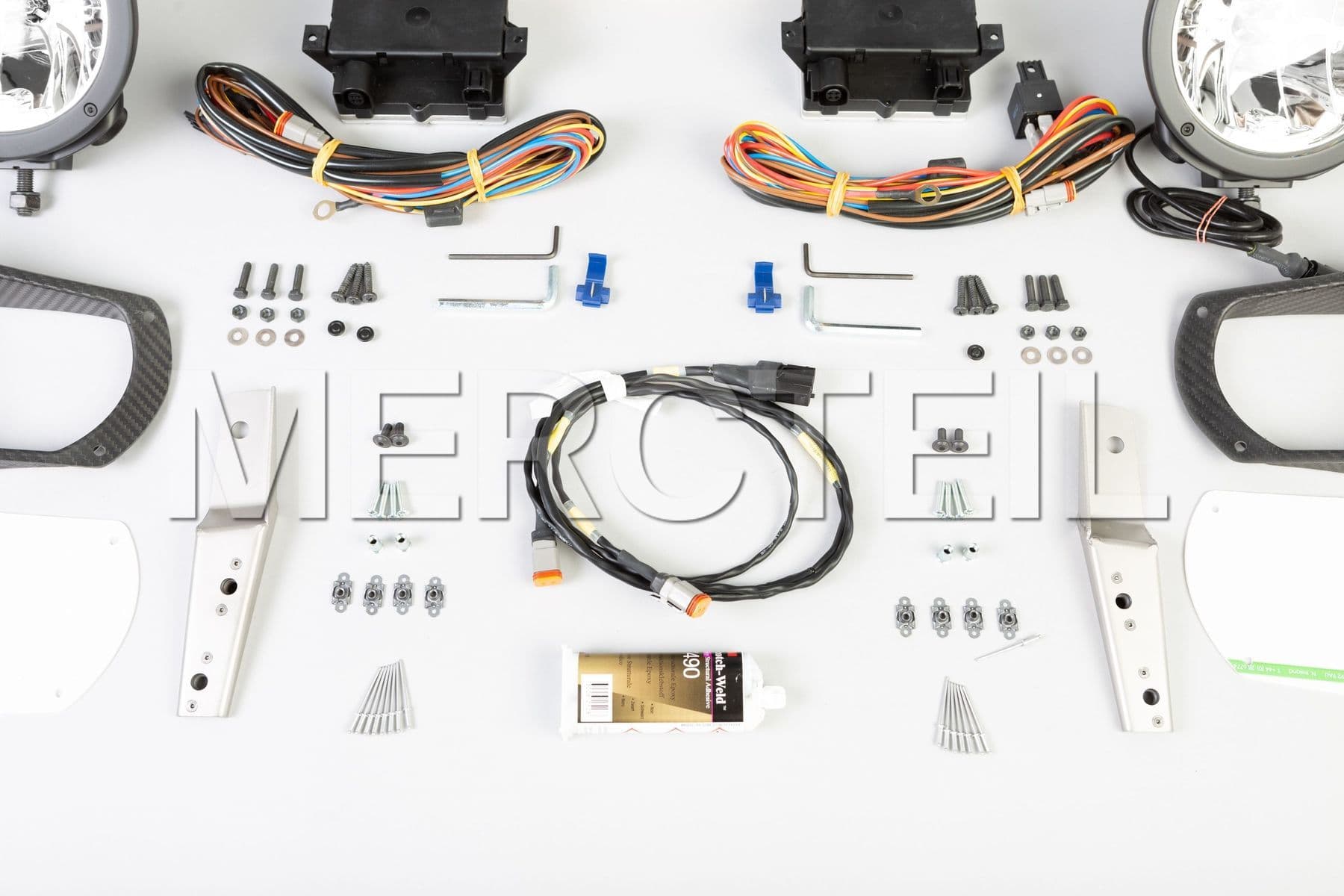 Buy the spare part BMW 63178327148 install set