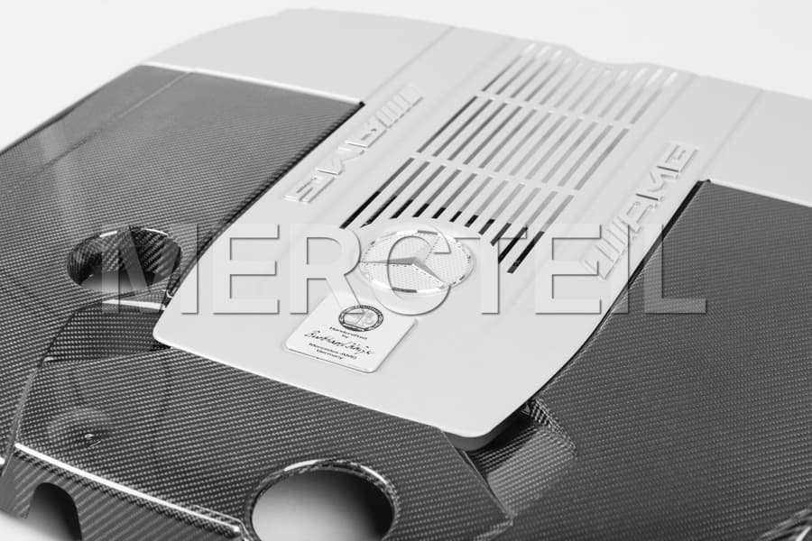 65 AMG Carbon Fiber Motor Covering M279 Genuine Mercedes-AMG ...