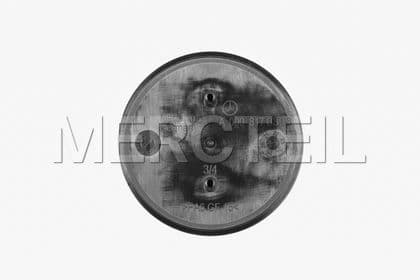 Buy the spare part Mercedes-Benz A0008170308 hood logo