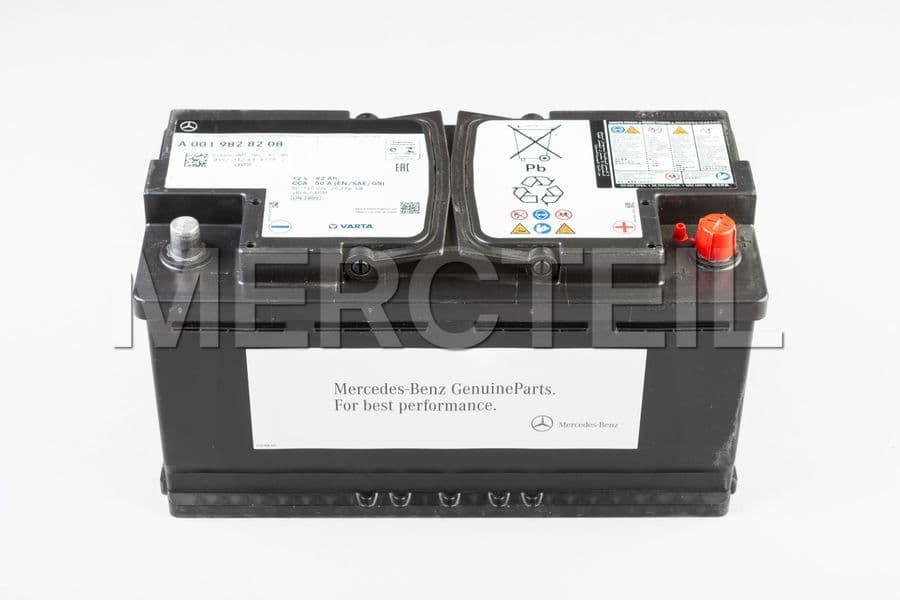 Buy the spare part Mercedes-Benz A0019828208 starter battery