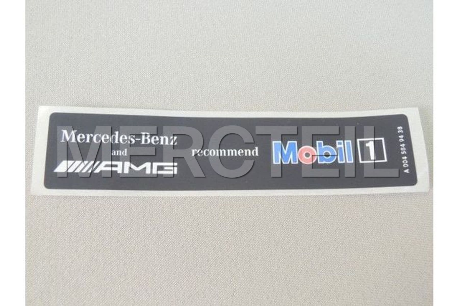 Buy the spare part Mercedes-Benz A0045849438 sticker