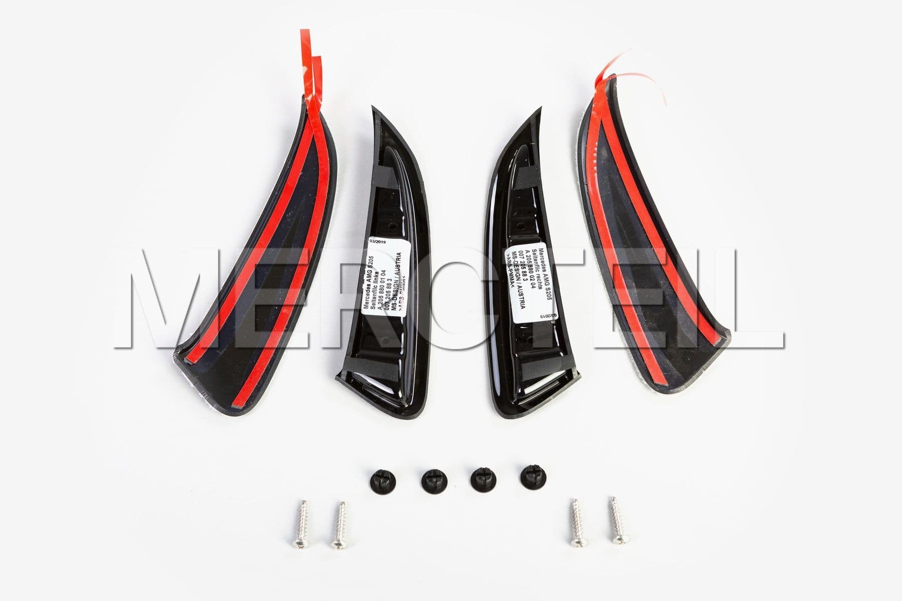 Buy the spare part Mercedes-Benz A2058809703 cover bumper area