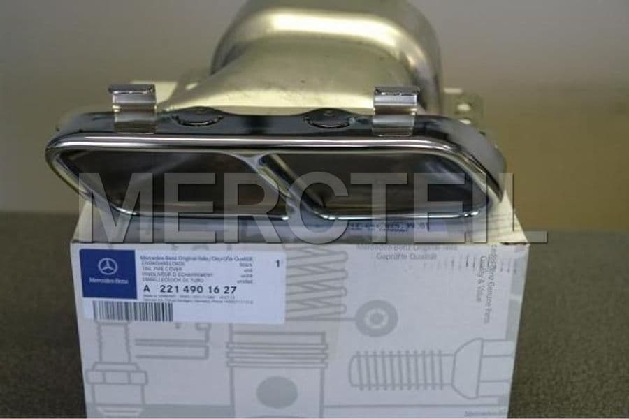 Buy the spare part Mercedes-Benz A2214901627 tail pipe cover