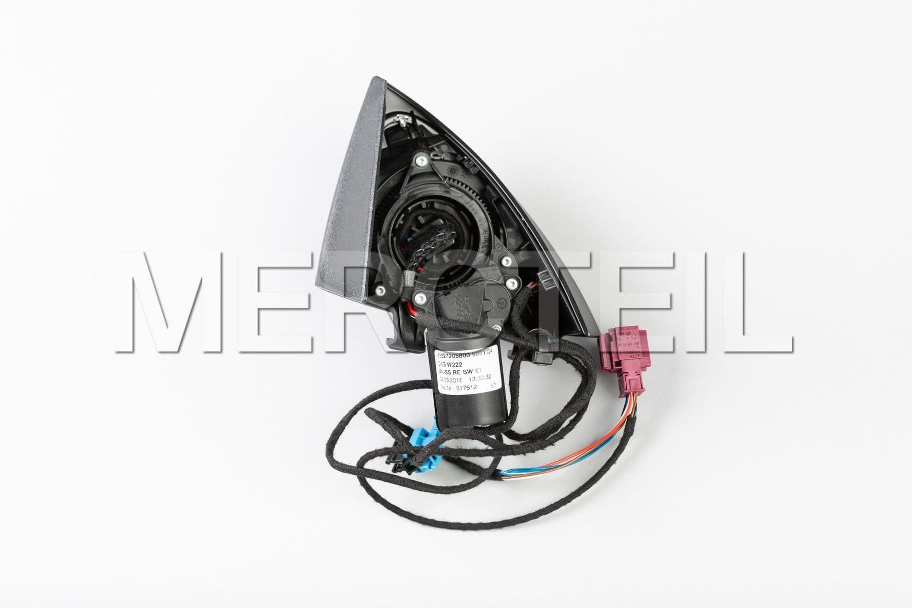 Buy the spare part Mercedes-Benz A22272058009051 paneling window frame