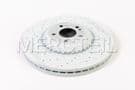 Buy the spare part Mercedes-Benz A2234214200 brake disk vented