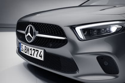A-Class Night Package Black Radiator Grille Trim Panel W177V177 Genuine ...