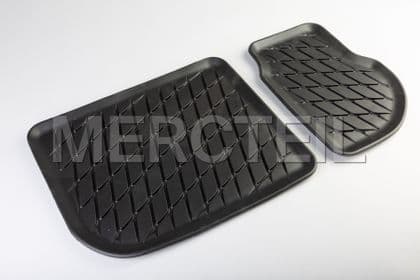 GLB-Class Third Row Rubber Floor Mats All-Season 247 Genuine Mercedes ...