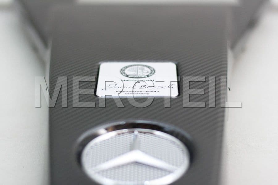 63 AMG Ornamental Carbon Engine Cover Genuine Mercedes-AMG A1570105800