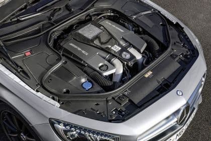 63 AMG Ornamental Carbon Engine Cover Genuine Mercedes-AMG A1570105800