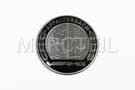 AMG Affalterbach Emblem Dark Chrome Front Bumper Hood Sign Genuine ...