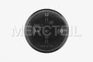 AMG Affalterbach Emblem Dark Chrome Front Bumper Hood Sign Genuine ...