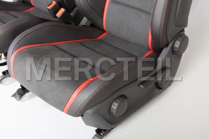 AMG Black Red Performance Seats LHD Genuine Mercedes-AMG