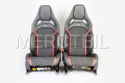 AMG Black Red Performance Seats LHD Genuine Mercedes-AMG