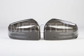 Spiegel Verkleidungen Carbon Glaenzend Original Mercedes AMG