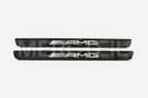AMG Black Exchangeable Covers for Illuminated Door Sills Genuine ...