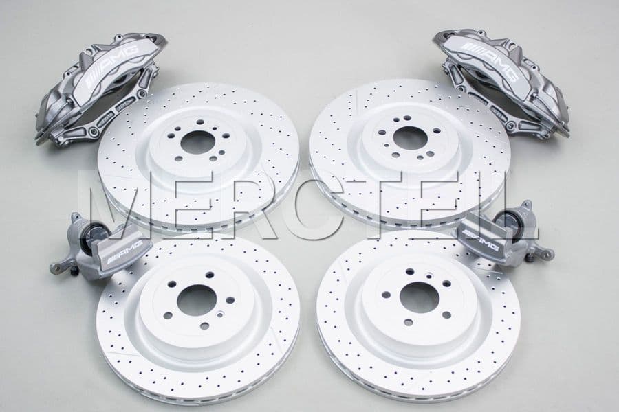 AMG Graue Sport Bremsanlage Satz Original Mercedes AMG