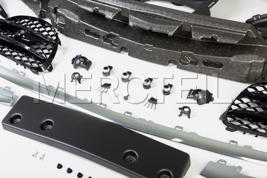 S-Class AMG Line Facelift Front Bumper Body Kit Conversion Kit 222 ...