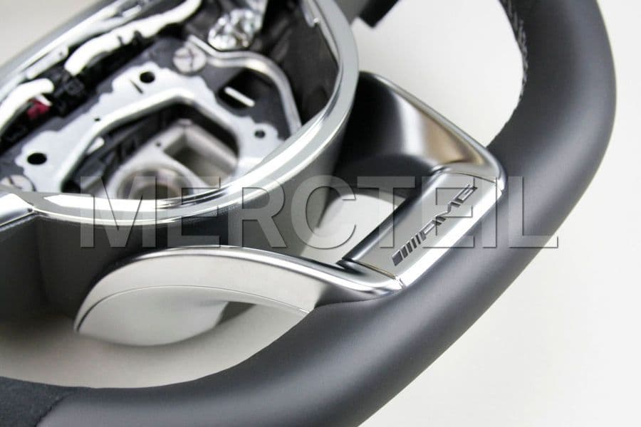 AMG Performance Black Leather Steering Wheel for C-Class GLC-Class