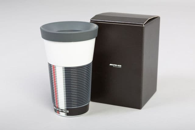AMG Porcelain Travel Mug Genuine Mercedes AMG Accessories