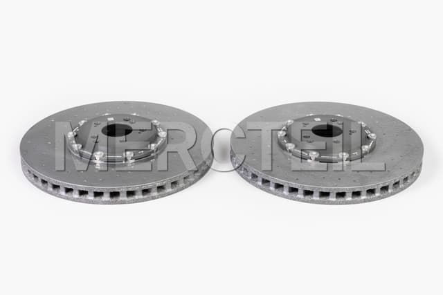 S63 AMG Carbon Ceramic Brake System Kit WV223 Genuine Mercedes-AMG