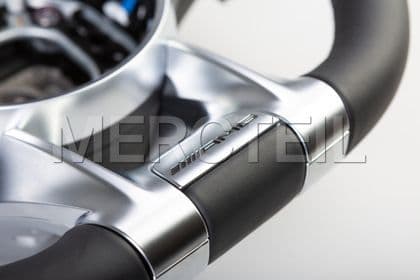 Mercedes AMG Performance Lenkrad Schwarzes Nappa-Leder Original ...