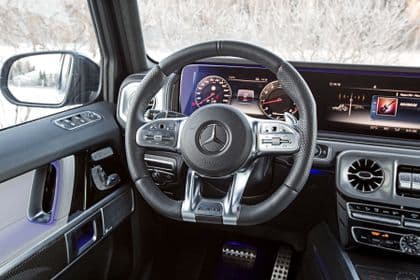 Mercedes AMG Performance Steering Wheel Black Nappa Leather Genuine ...