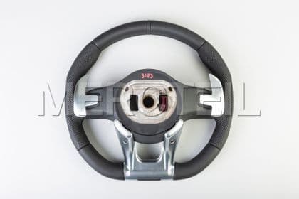 Mercedes AMG Performance Lenkrad Schwarzes Nappa-Leder Original ...