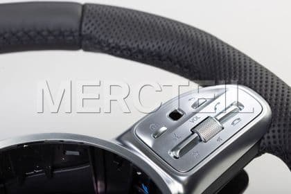 Mercedes AMG Performance Steering Wheel Black Nappa Leather Genuine ...