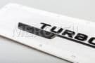 AMG Turbo 4Matic Black Lettering Nameplate Fenders Stickers Genuine ...