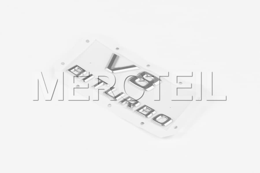 AMG V8 BiTurbo Chrome Decals Genuine Mercedes-AMG A1668172915