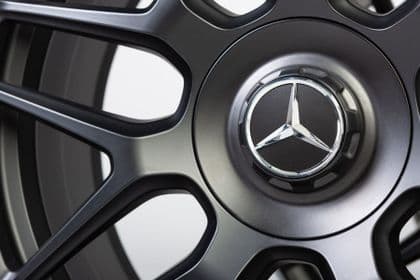 G-Class AMG Dull Black Center Wheel Hubcaps 463A Genuine Mercedes-AMG ...