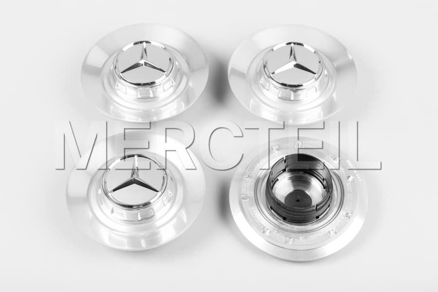 GLE Class AMG Wheel Center Caps Silver Genuine Mercedes-AMG ...