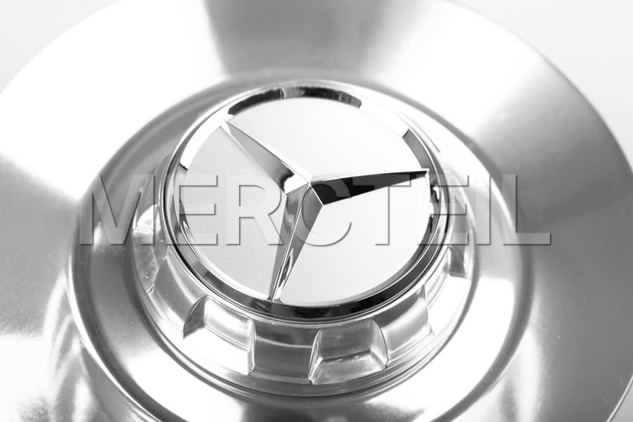 AMG Wheel Center Caps Himalayas Middle Grey Genuine Mercedes-AMG ...
