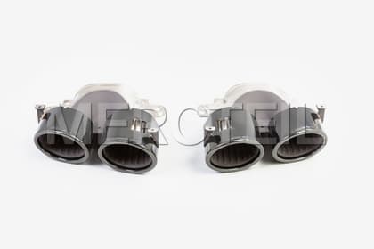 GLE53 AMG SUV Black Exhaust Tips Genuine Mercedes-AMG A1674908903 ...