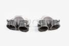 Black Exhaust Tailpipe Covers 45s AMG Look Kit CX118 W177 H247 Genuine ...