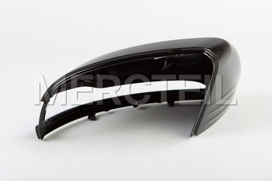 Mirror Shells Covers Colored Black Glossy Genuine Mercedes-Benz