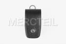 Leather Key Cover Colored in Black 6th Generation Genuine Mercedes-Benz ...
