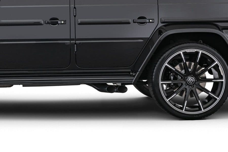BRABUS G63 Exhaust System Black Genuine BRABUS