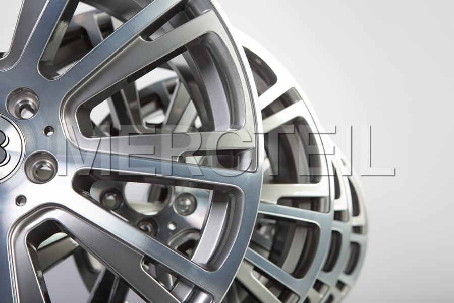 BRABUS Monoblock R Wheels Liquid Titanium 22 Inch Genuine BRABUS R12 ...