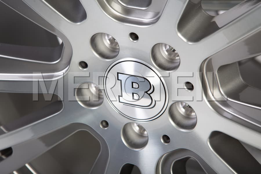 BRABUS Monoblock R Wheels Liquid Titanium 22 Inch Genuine BRABUS R12 ...