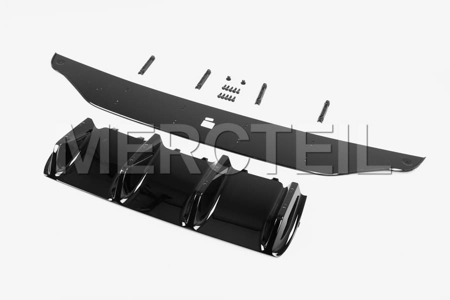 C43 AMG Aerodynamic Lower Spoiler Conversion Kit C-Class 206 Genuine ...