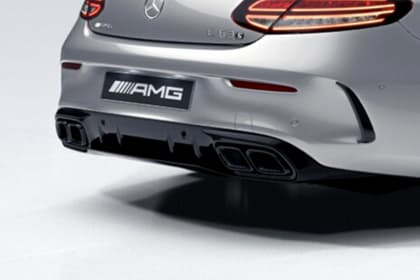 C63 AMG Rear Diffuser Facelift C-Coupe C205 Genuine Mercedes-Benz