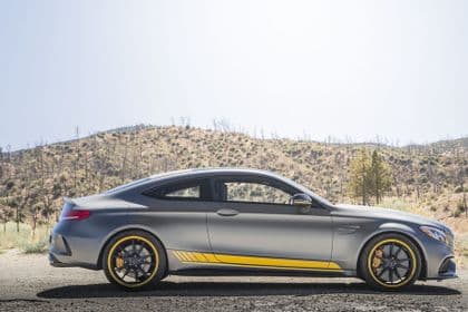 C-Class C63 AMG Coupe Edition 1 Yellow Body Decals Genuine Mercedes-AMG