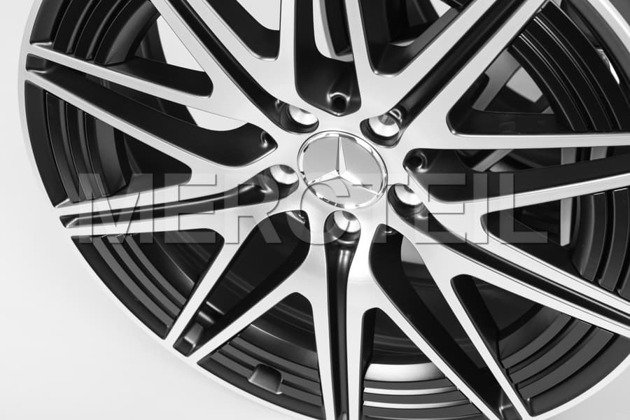 C-Class AMG 10 Double Spoke Alloy Wheels 20 Inch WS206 Genuine Mercedes ...