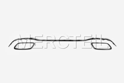 C-Class AMG Line Rear Diffuser Night Package Molding Kit WS206 Genuine ...